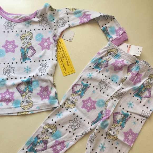 Disney | Pajamas | Disney Frozen Elsa Anna Cute Pajama Set | Poshmark